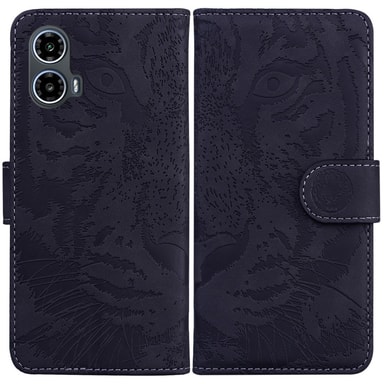 SKALO Motorola Moto E14 4G Embossed Tiger Plånbok - Svart - Elgiganten ...