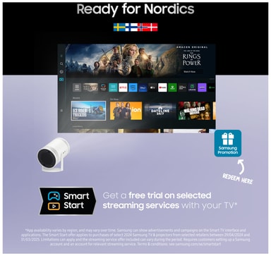 Samsung The Freestyle 2. gen smart projektor - Elgiganten - Elgiganten