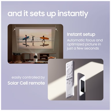 Samsung The Freestyle 2. gen smart projektor - Elgiganten - Elgiganten