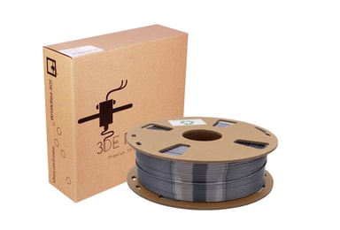 3DE Premium - PLA Silky - Iron Grey - 1.75mm - 1kg / Default Title ...