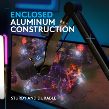 Logitech G YetiCaster GX mikrofon og armsett (sort) - Elkjøp | Elkjøp