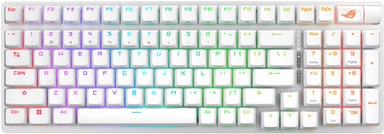 Asus ROG Strix Scope II 96 gaming-tastatur (hvit) - Elkjøp | Elkjøp