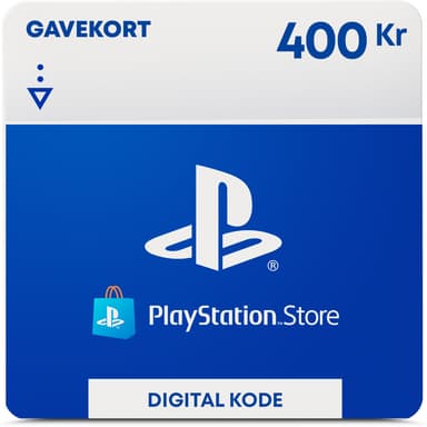 PlayStation Store PSN gavekort 400 DKK Elgiganten Elgiganten