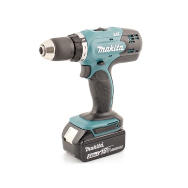 Makita DDF453RFE 2X18V 3,0ah batteridrevet drill, inkl. Batteri og ...