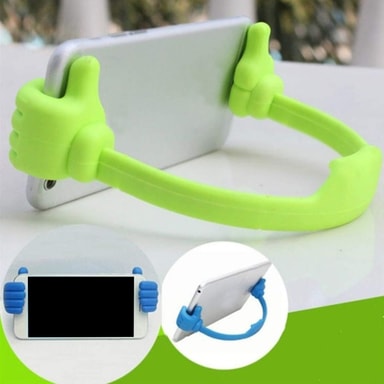 Mobiltelefonholder / stativ for nettbrett ""Tommelen opp"" Grønn - Elkjøp