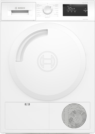 Bosch Tørketrommel WTH830L5SN (Hvit) - Elkjøp | Elkjøp