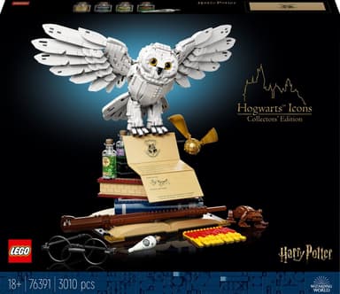 LEGO Harry Potter 76391 Hogwarts Icons Collectors Edition Elkjop Elkjop