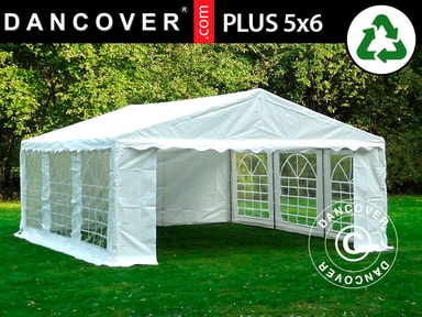 Partytelt PLUS 5x6m PE, Hvid | Elgiganten | Elgiganten