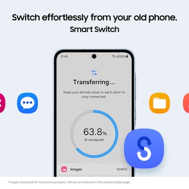 Samsung Galaxy A55 5G smarttelefon 8/256GB (gul) - Elkjøp | Elkjøp