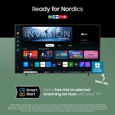 Samsung 65” The Frame 4K QLED Smart TV (2024) - Elkjøp | Elkjøp