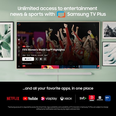 Samsung 65” The Frame 4K QLED Smart TV (2024) - Elkjøp | Elkjøp