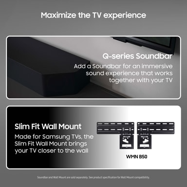 Samsung 50" Q60D 4K QLED Smart TV (2024) | Elgiganten | Elgiganten