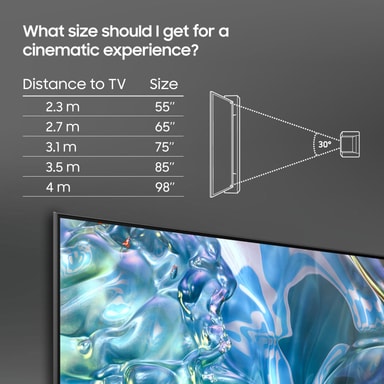 Samsung 75" Q60D 4K QLED Smart-TV (2024) - Elkjøp | Elkjøp