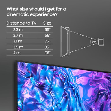 Samsung 55" Q70D 4K QLED Smart-TV (2024) - Elkjøp | Elkjøp