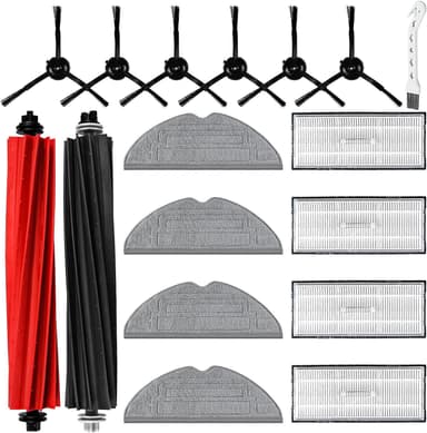 Tilbehør til støvsuger Xiaomi S8/S8+/S7 MaxV Ultra/S7 Pro Ultra 17-pack ...