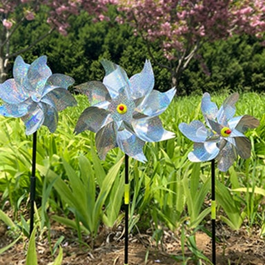 Reflekterende fugleskremsel-vindmølle 4-pakke - Elkjøp
