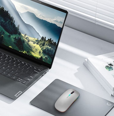 Trådløs datamus med Bluetooth / wifi Sølv - Elkjøp