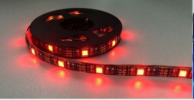 NÖRDIC RGB LED-liste 5M med fjernkontroll, 300 SMD LED på 5m, 20 LED-sløyfeposisjoner - Elkjøp