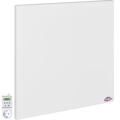 Infrarød Panelovn - 450 W,med termostat - Elkjøp