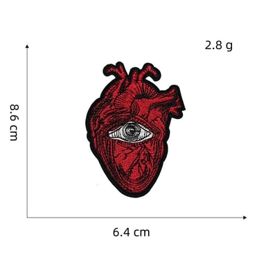 Strykelapper for reparasjonslapper for klær Punk serie - Elkjøp | Elkjøp