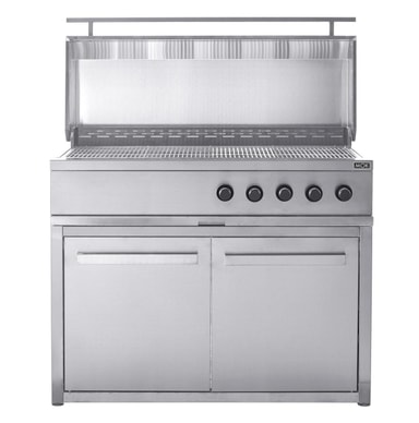 Nordic Line Rustfri - Utekjøkken Integrerbar gassgrill (5 brennere ...