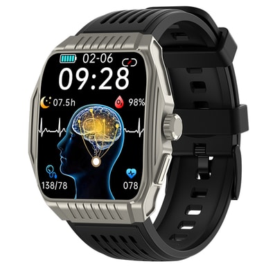 Smartwatch med søvnhjælp, EKG, Bluetooth-opkald Stål | Elgiganten ...