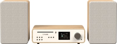 Pure Classic Stereo micro Hi-Fi system (bomull) - Elkjøp | Elkjøp