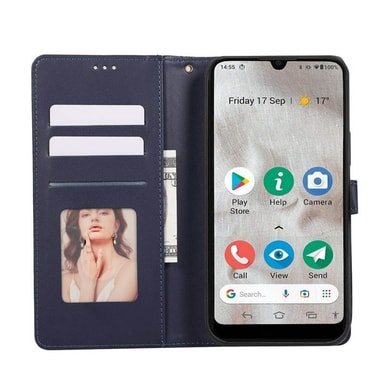 Lommebokdeksel 3-kort Doro 8110 - Navy - Elkjøp | Elkjøp