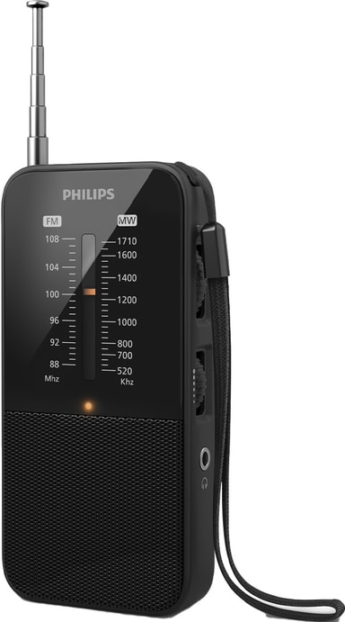 Philips R1509 bærbar analog radio - Elkjøp | Elkjøp