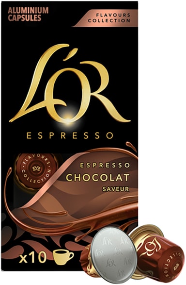 L’OR Espresso Chocolate kaffekapsler (10 kapsler) - Elkjøp | Elkjøp