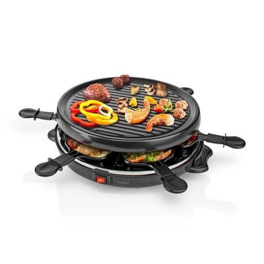 Nedis Gourmet / Raclette | Grille | 6 Personer | Stekespade | Non-stick ...