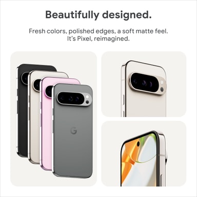 Google Pixel 9 Pro 5G smarttelefon 16/256GB (porcelain) - Elkjøp | Elkjøp