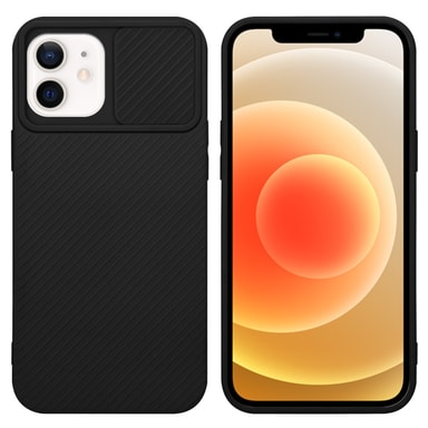 iPhone 12 Cover Etui Case (Sort) | Elgiganten | Elgiganten