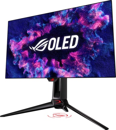 ASUS ROG Swift PG27AQDP 27" OLED gaming-skærm | Elgiganten | Elgiganten