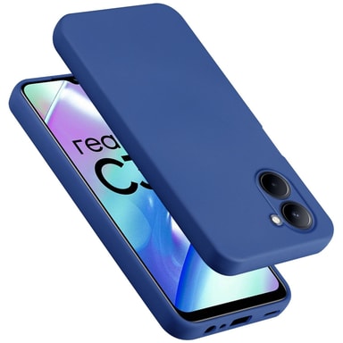 Realme C33 Cover Etui Case (Blå) | Elgiganten | Elgiganten