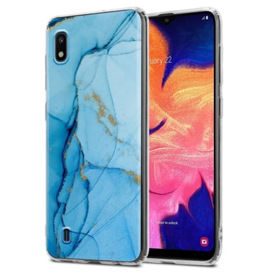 Samsung Galaxy A10 / M10 Pungetui Cover Case (Blå) | Elgiganten ...