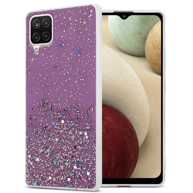 Samsung Galaxy A12 / M12 Cover Etui Case (Lilla) | Elgiganten | Elgiganten