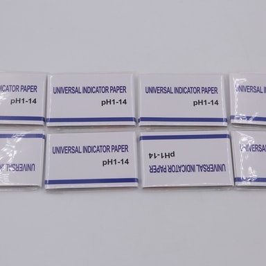Lackmuspapper för pH-test (1-14) 80 teststickor Flerfärgad 1-pack ...