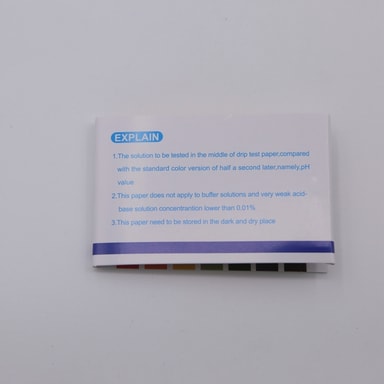 Lackmuspapper för pH-test (1-14) 80 teststickor Flerfärgad 1-pack ...