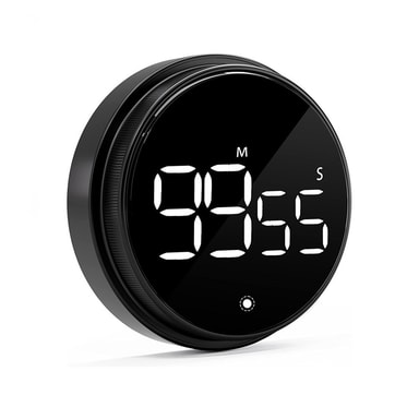 Digitaalinen keittiökello, magneettinen ajastin suurella LED-näytöllä ...