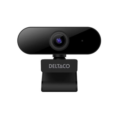 Deltaco Webkamera Full HD 1080P 2MP med innebygd mikrofon - Elkjøp | Elkjøp