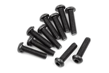 Knapphodeskrue M2.5X10Mm (sekskantet hylse/10 stk.) - Elkjøp
