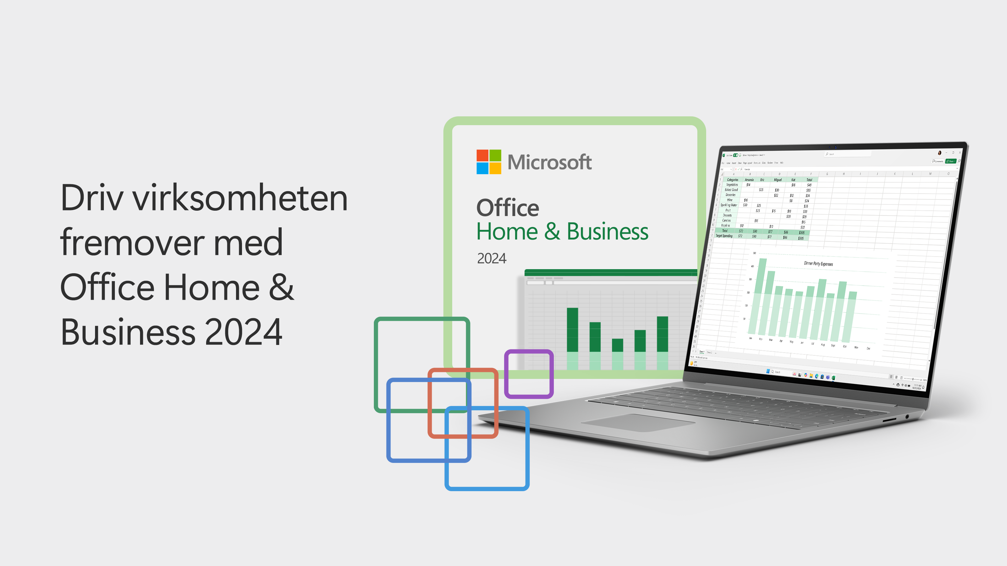 Microsoft Office Home & Business 2024 - PC Windows - Elkjøp | Elkjøp