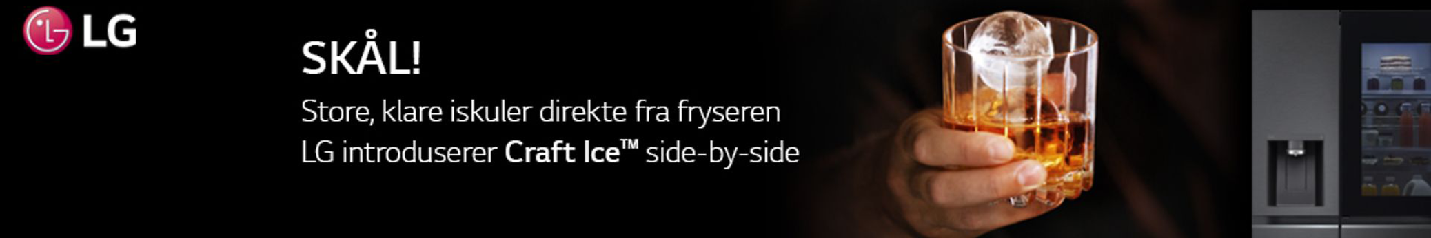 LG Craft Ice - perfekte isbiter hjemme | Elkjøp