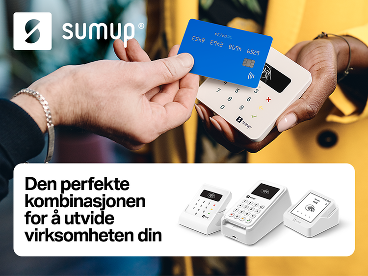 Sumup - betalingsløsninger for bedrifter | Elkjøp