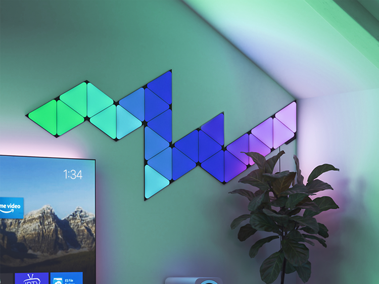 Nanoleaf Shapes Triangles startpakke NL47-0102TW-9PK - Elkjøp | Elkjøp